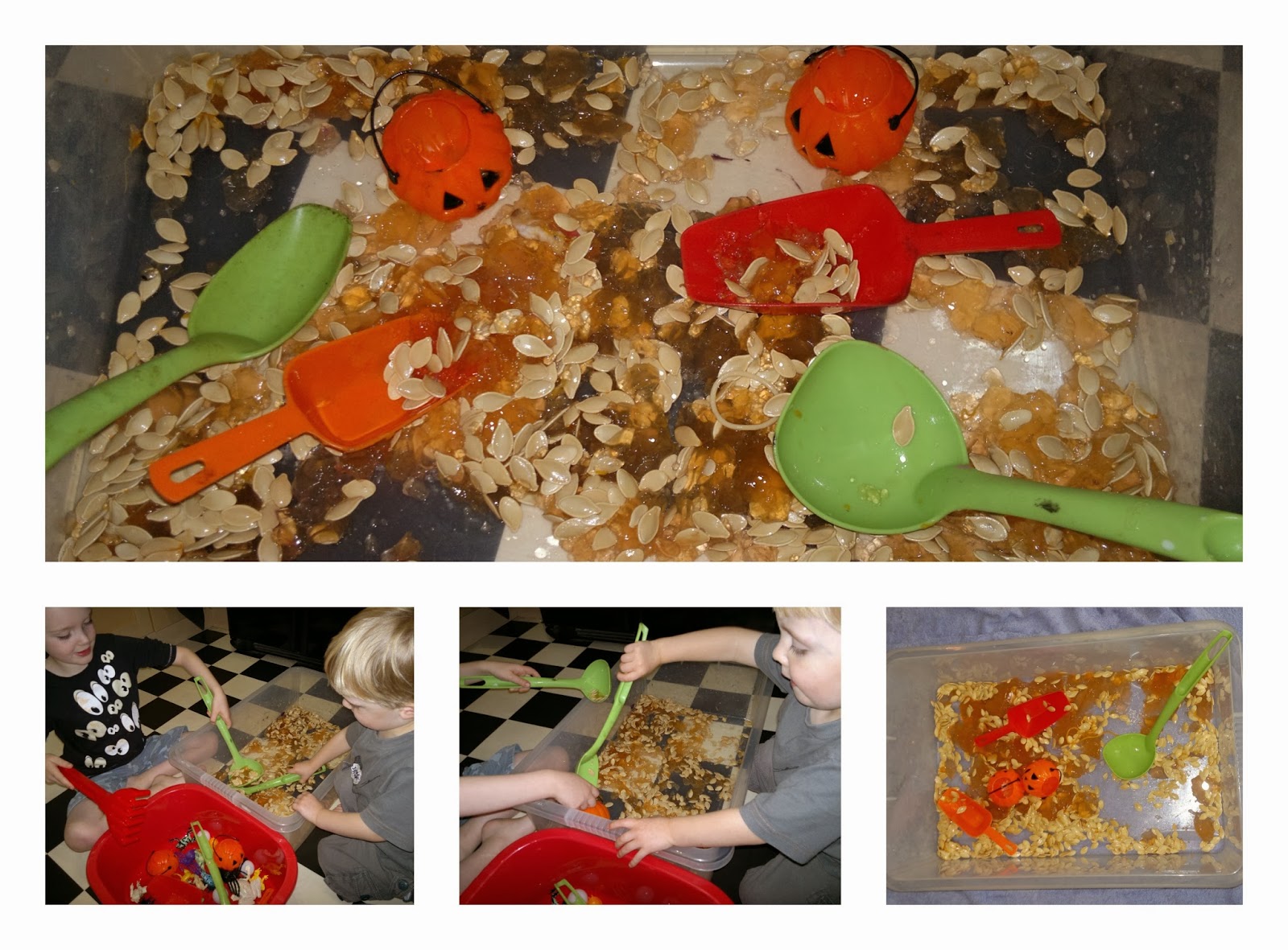 Orange Jelly & Pumpkin Seeds