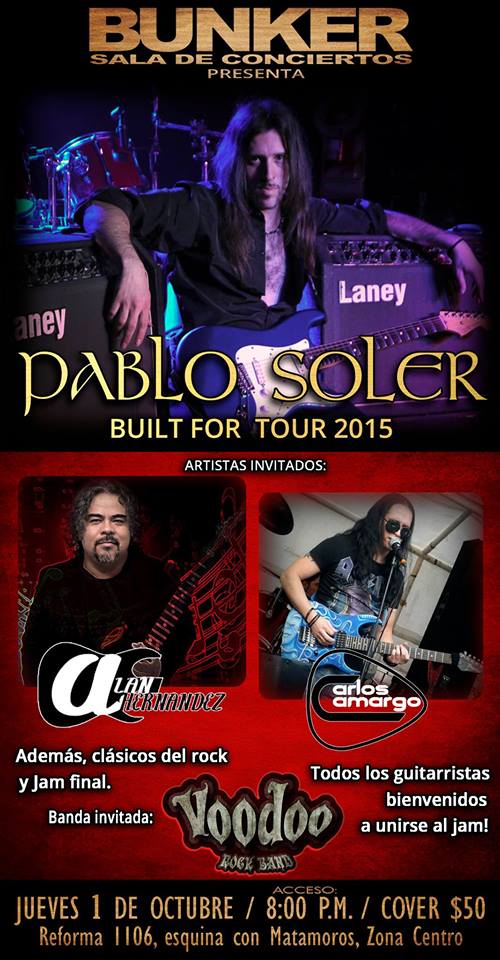 paraje tunero: Pablo Soler con su Built for Tour 2015 en el Bunker ...