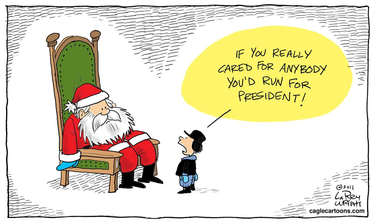 Perfectly Crazy World: Santa as President