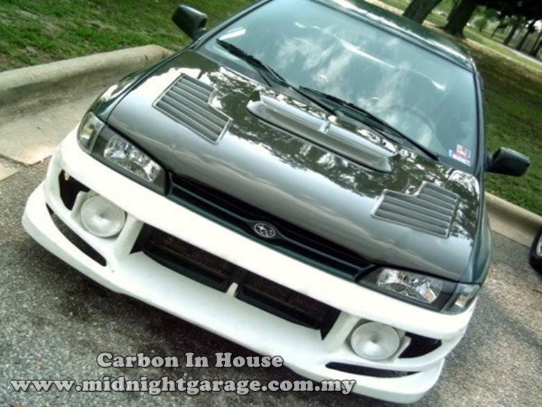 Midnight Garage Bodykit Centre: Subaru V6 GC8 Carbon Fibre Bonnet&Accessory