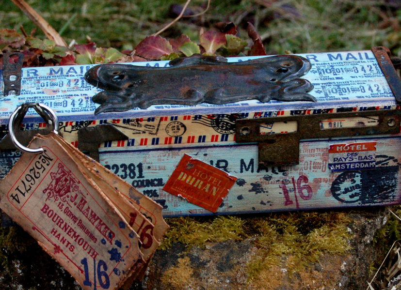 The Artistic Stamper Creative Team Blog: Air Mail box: By Zuzu