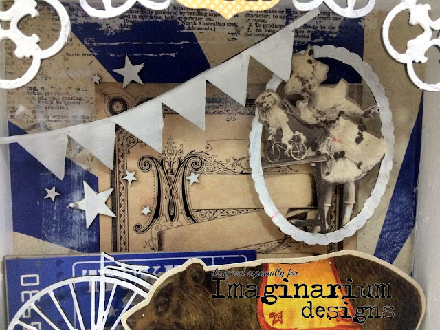 Imaginarium Designs: Vintage Circus Shadow Boxes