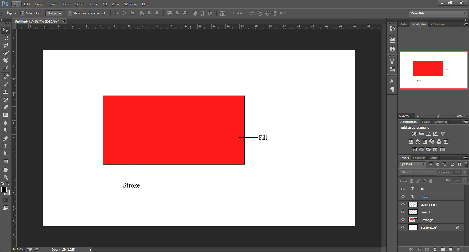 How to make shapes in photoshop - Gaming Website by E-TV