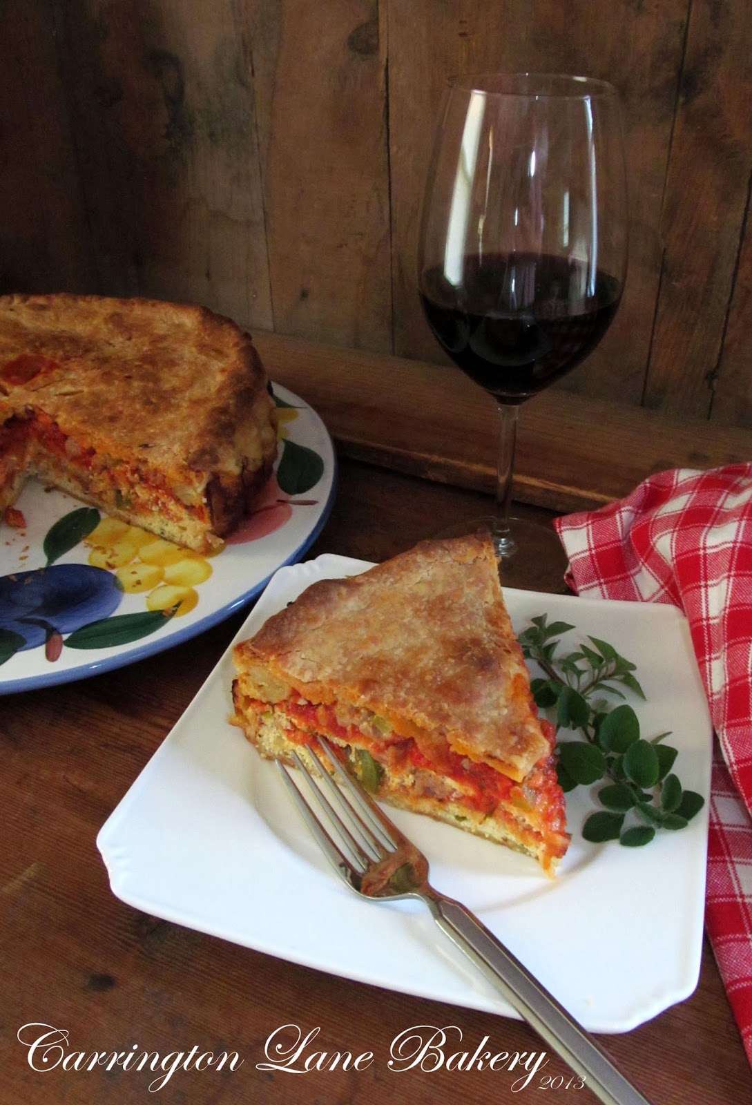 Carrington Lane Bakery: Pizza Rustica