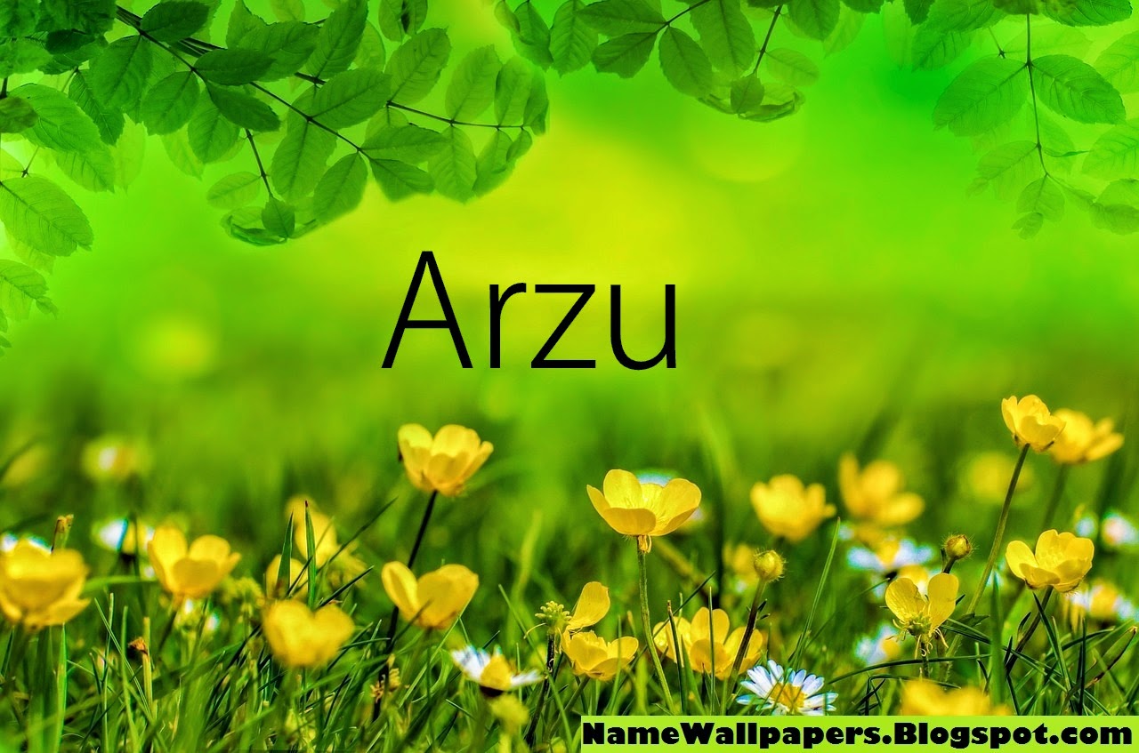 Arzu Name Wallpapers Arzu ~ Name Wallpaper Urdu Name Meaning Name ...