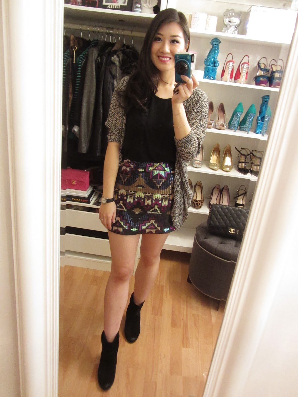 COCOBELLA BALLERINA: OOTD: Aztec Sequins