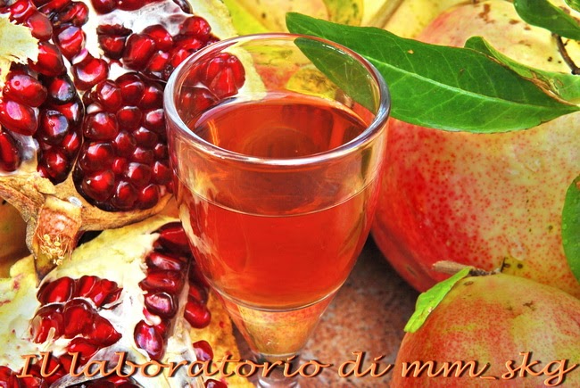 IL LABORATORIO DI MARINA: ΛΙΚΕΡ ΡΟΔΙ // RATAFIA' DI MELOGRANO
