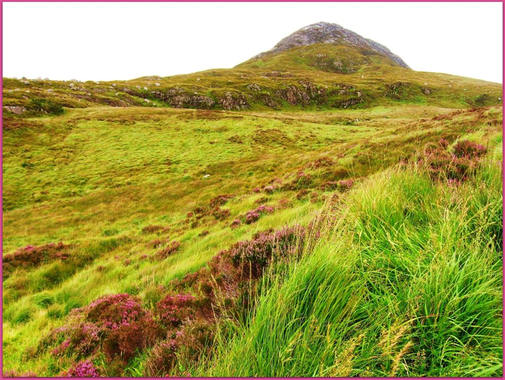 POSTCARDS FROM IRELAND: Climbing Mt.Diamond, Connemara National Park