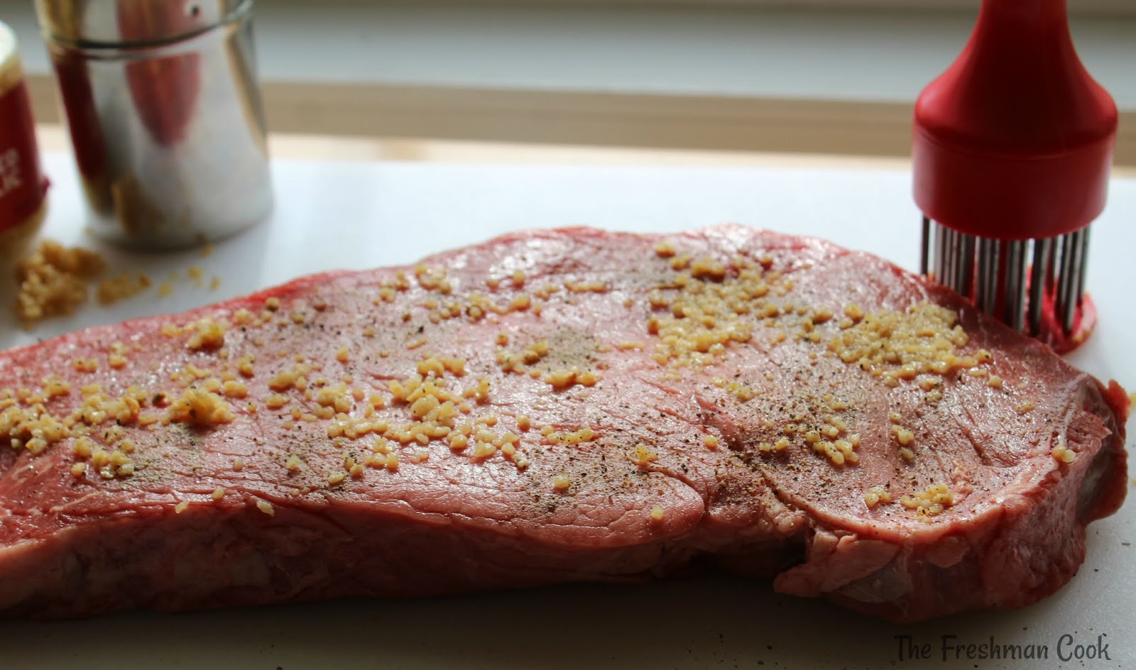 The Freshman Cook: London Broil Steak Sandwiches / #BBQWeek