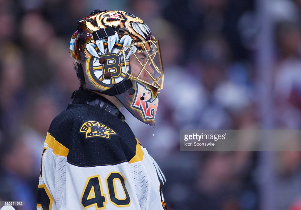 I Love Goalies!: Tuukka Rask 2017-18 Mask