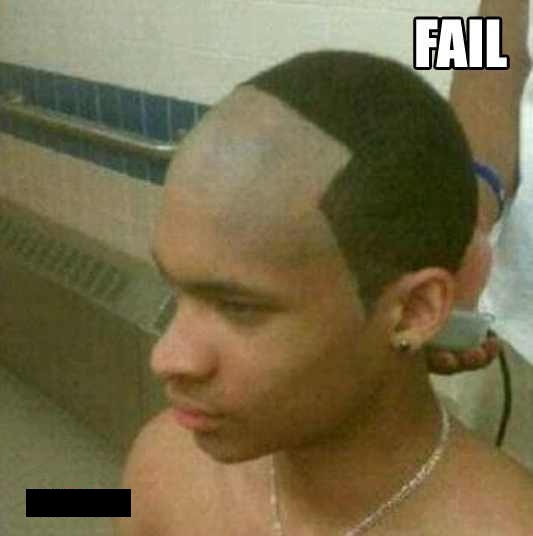 Haircut Fail