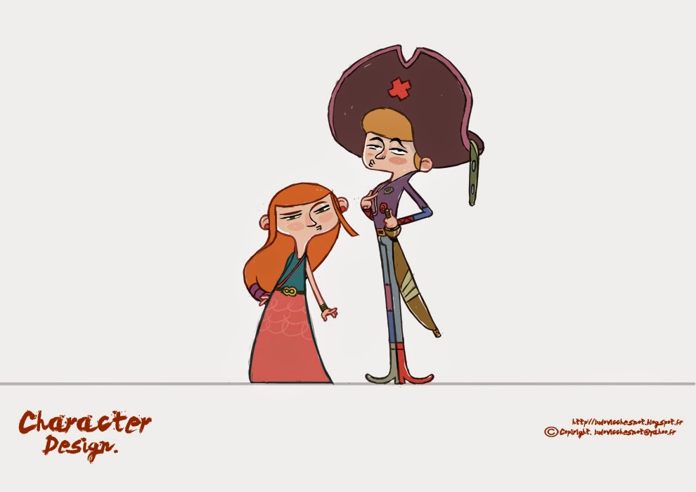 Luché: Character design