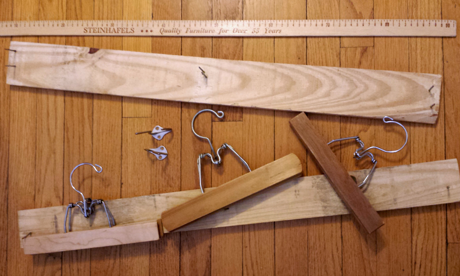 Upcycled coat rack | the ReFab Diaries