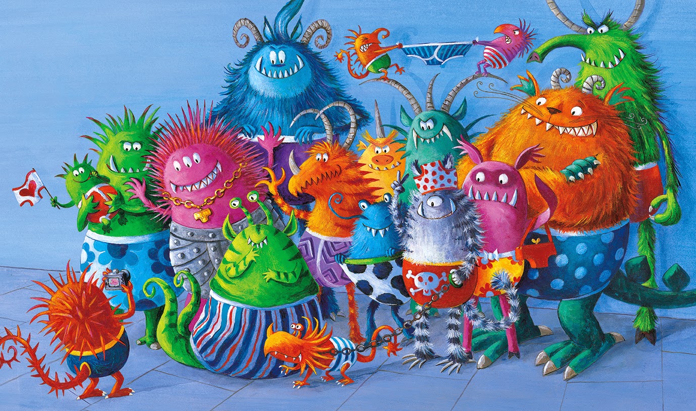 The Book Sniffer: Monsters Love Underpants