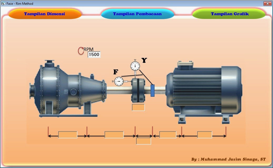 Shaft Alignment Menggunakan Dial Indikator ~ Buku Teknik