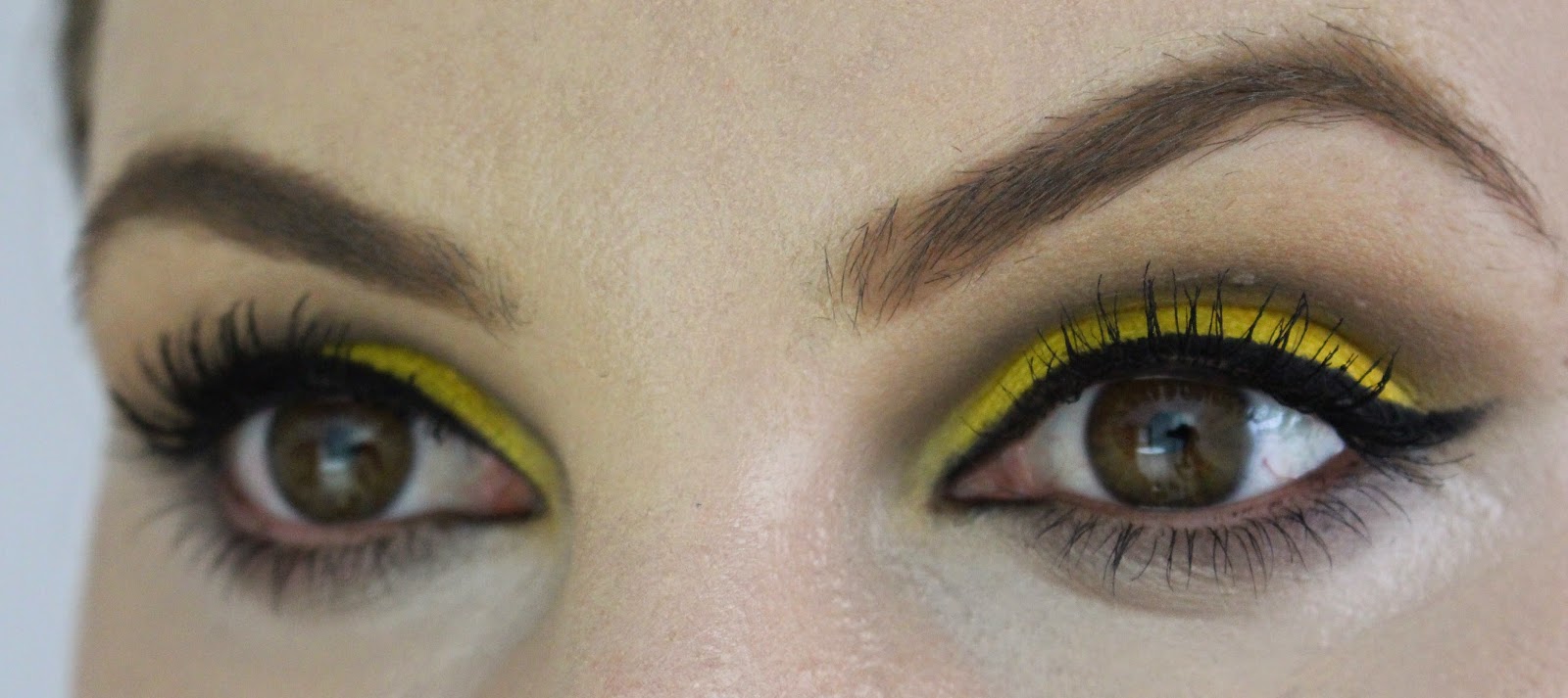 My Beauty Box: A Pop of Sunshine, Wearable Yellow Eyeshadow Look