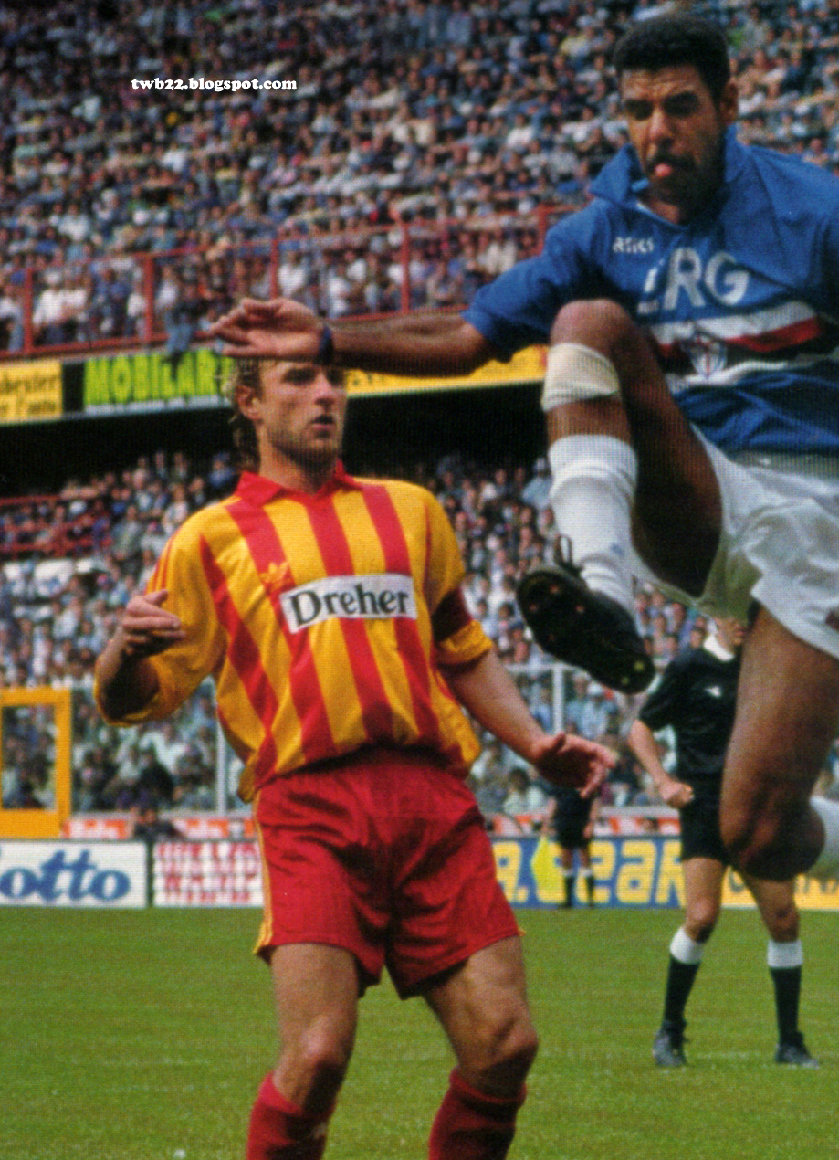 TWB22: Campionato Serie A 1990 1991 Sampdoria Lecce Decisive Scudetto