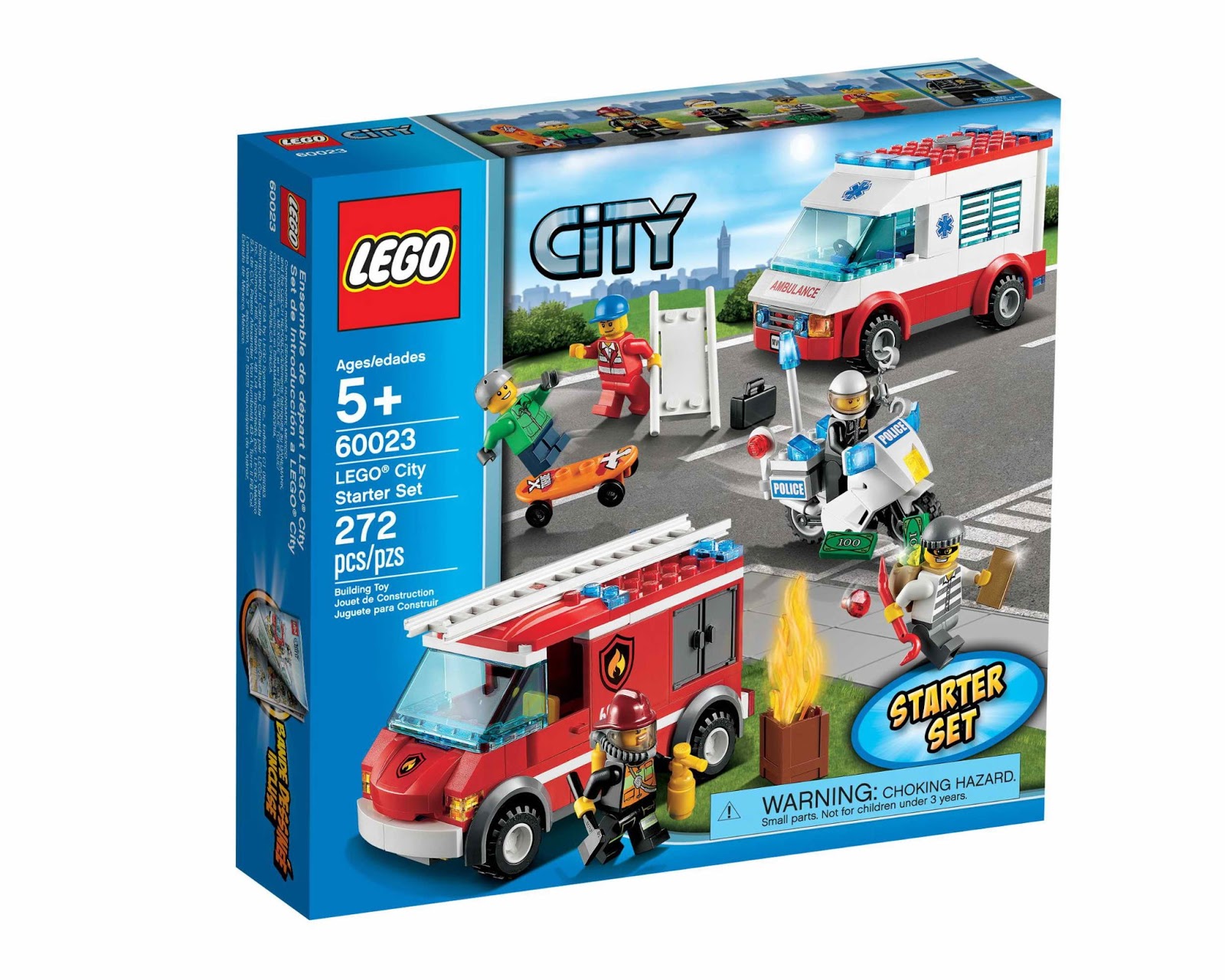 oneTWOBRICK.com: set database: LEGO 60023 LEGO® city starter set