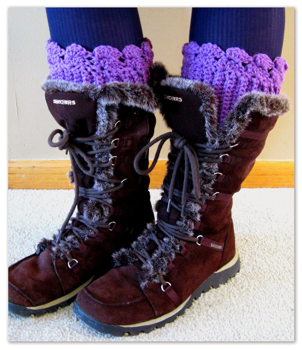 Happy as a Lark: Crochet Boot Toppers