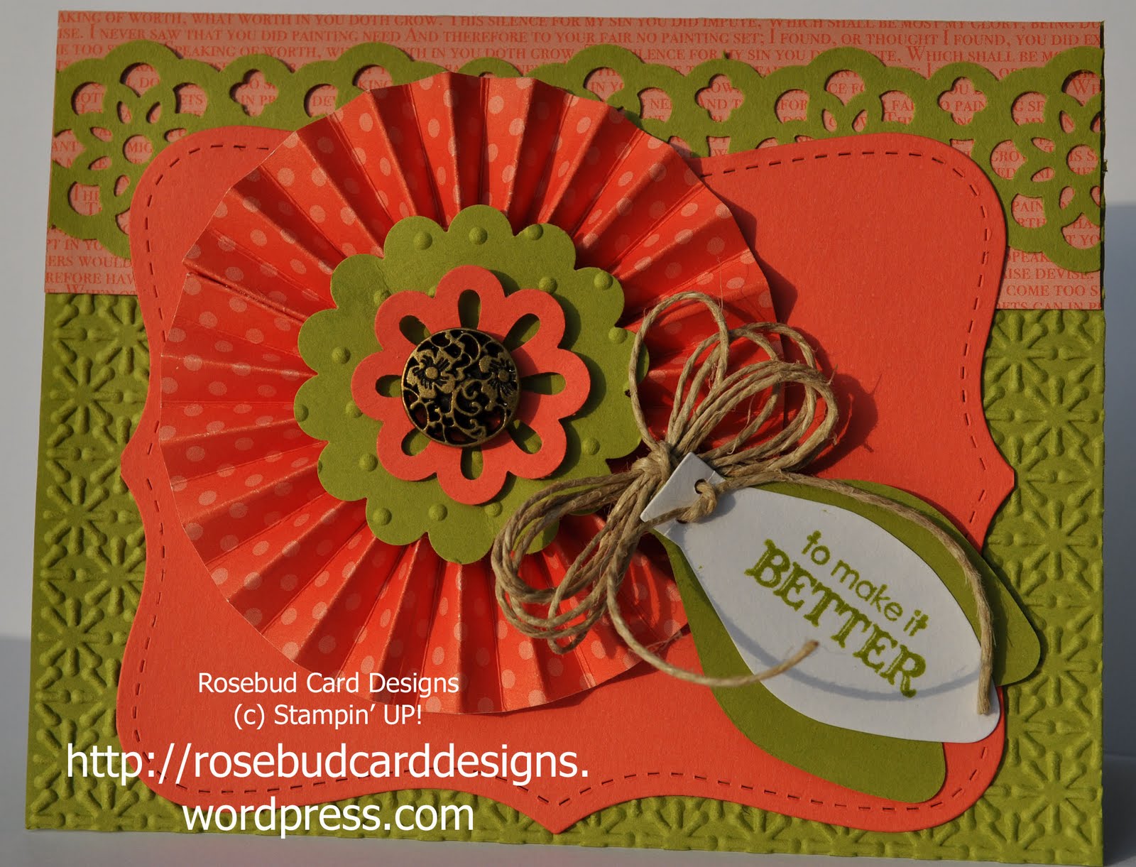 Krystal Eichenberger's Stampin' Korner: Krystal's Sketch Challenge