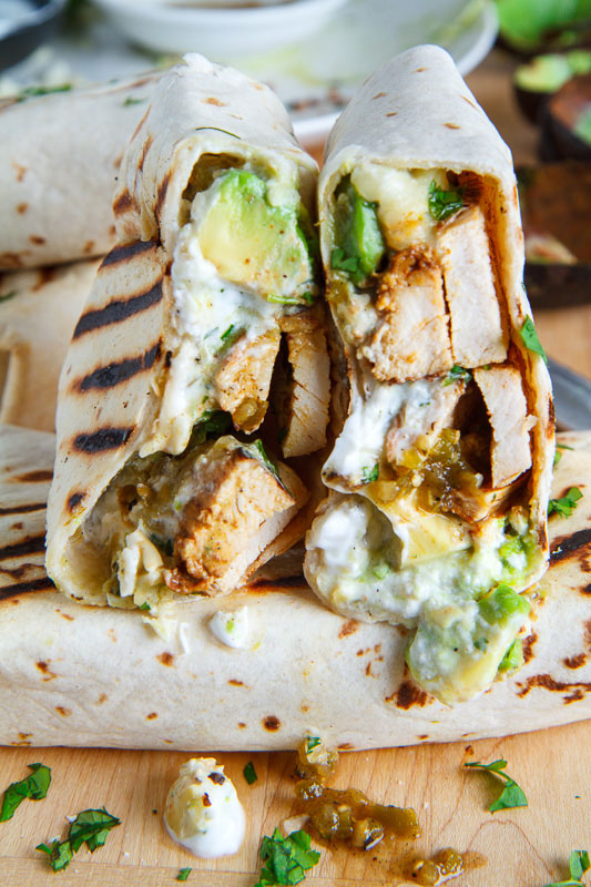 Chicken and Avocado Burritos | NEW FOOD RECIPES