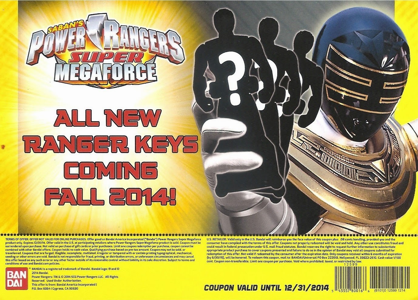 Henshin Grid: Future Ranger Keys advertisements at Power Morphicon 4