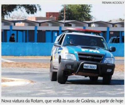 Deputado Major Araújo: Rotam está de volta às ruas de Goiânia hoje a ...