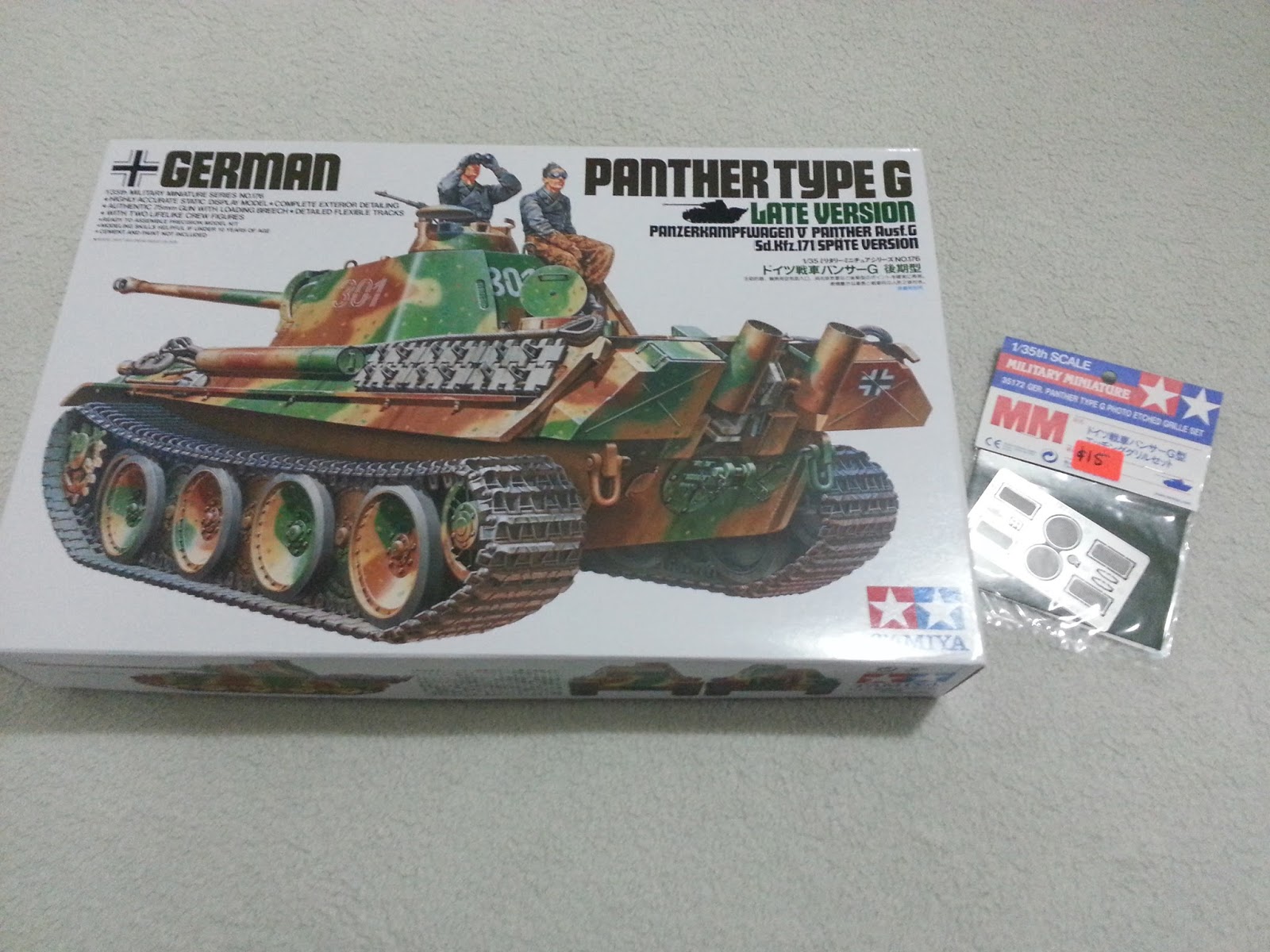 Dave's Model Workshop: I finally purchased a 1/35 Tamiya Panther Ausf.G ...