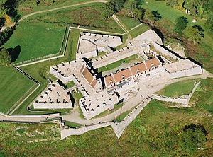 Great Warriors Path: Places: Fort St. Frederic and Fort Carillon ...