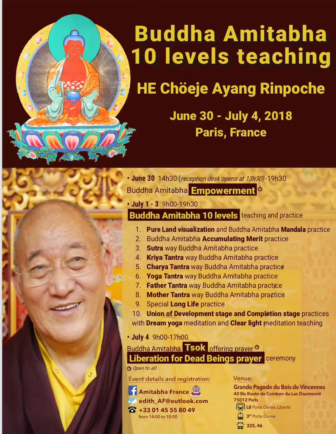 Amitabha Foundation Vancouver: 2018