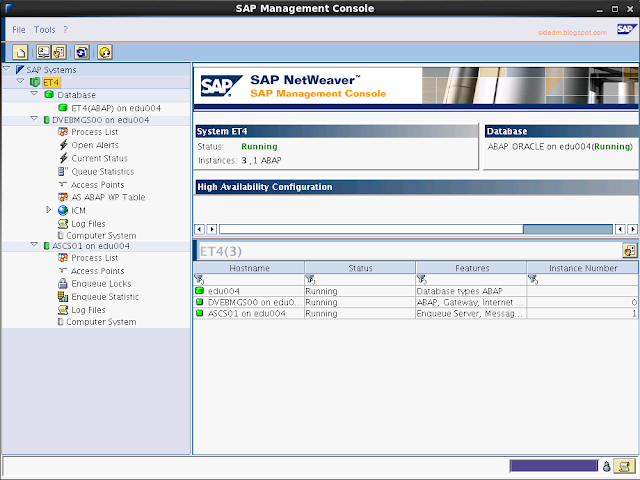 sidadm: Обновление SAP Management Console