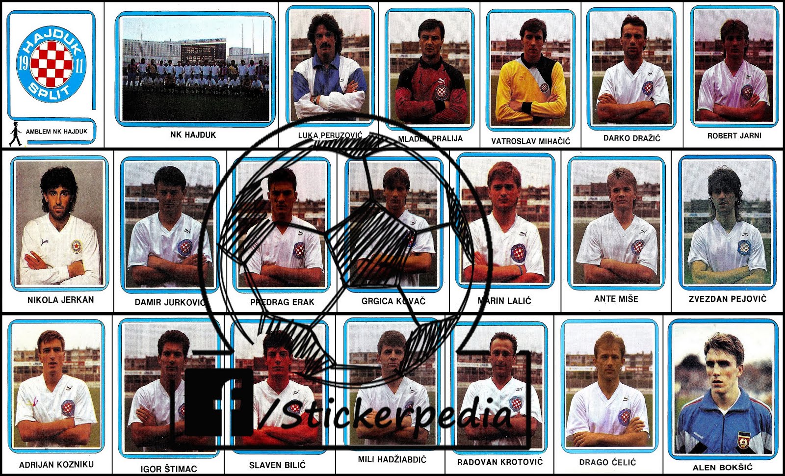 HAJDUK KROZ ALBUME SA SLIČICAMA