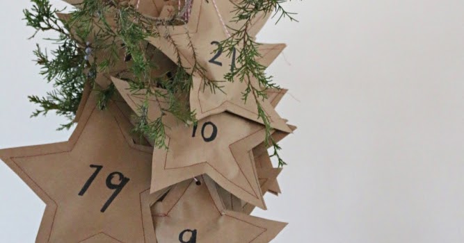 eyeful of lovely: DIY Star Advent
