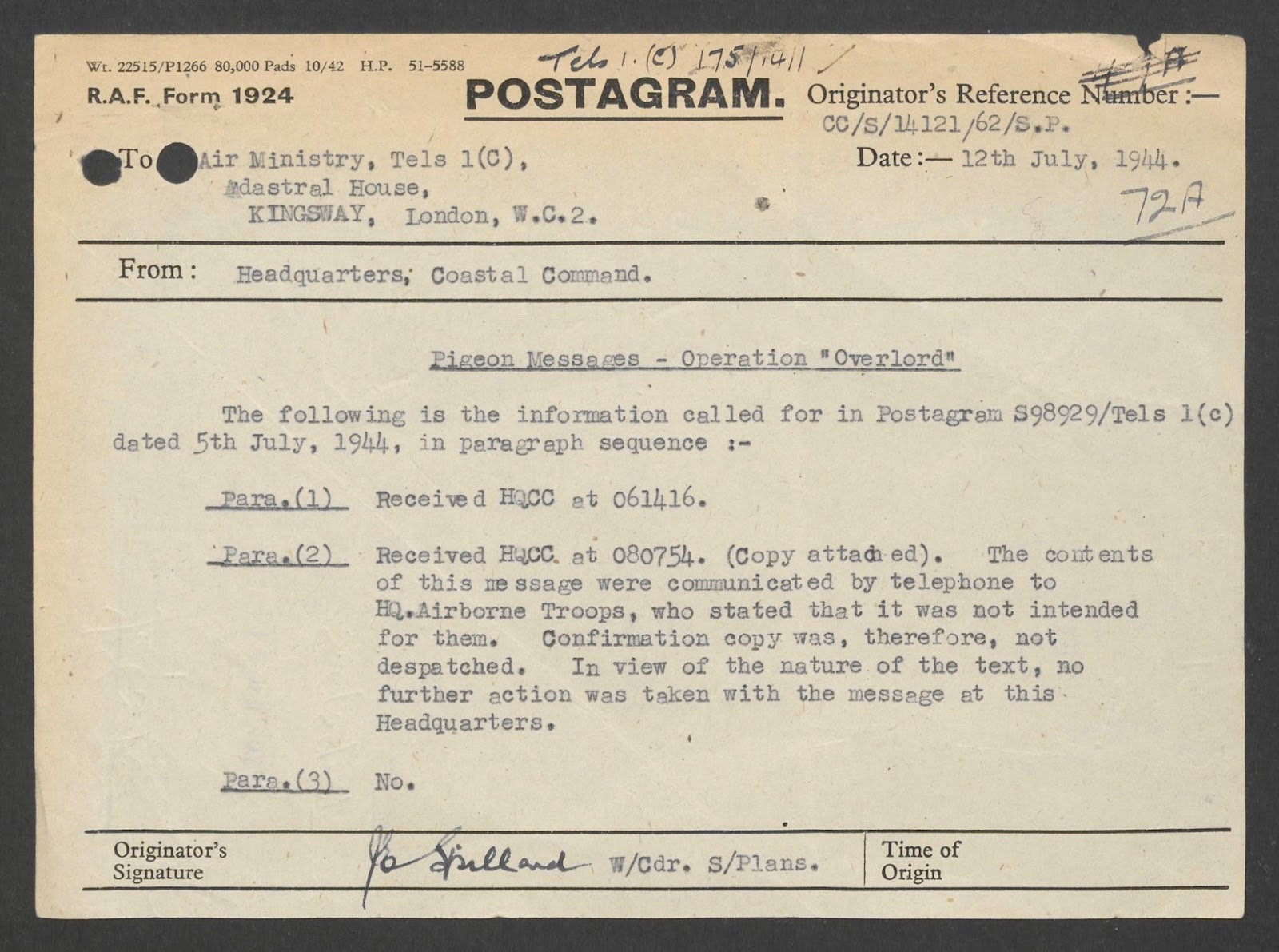 World War 2 History and the WW2 Pigeons: Middle East Pigeon Service ...