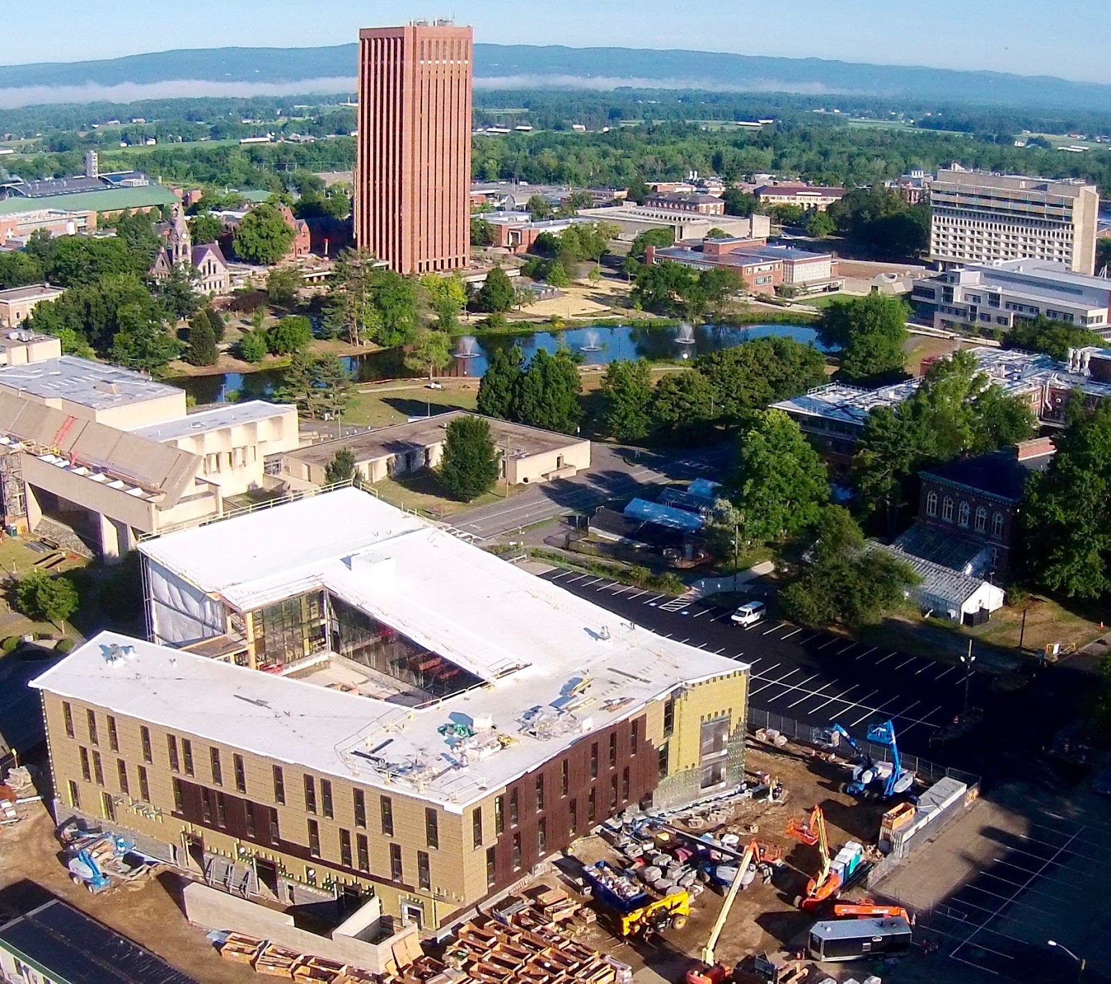 Only in The Republic of Amherst: Construction Overview (Way Over)