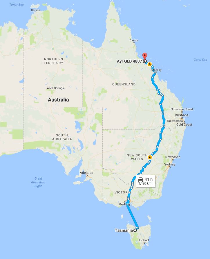 thoughts & happenings: At the Caravan Park in Ayr, Qld.