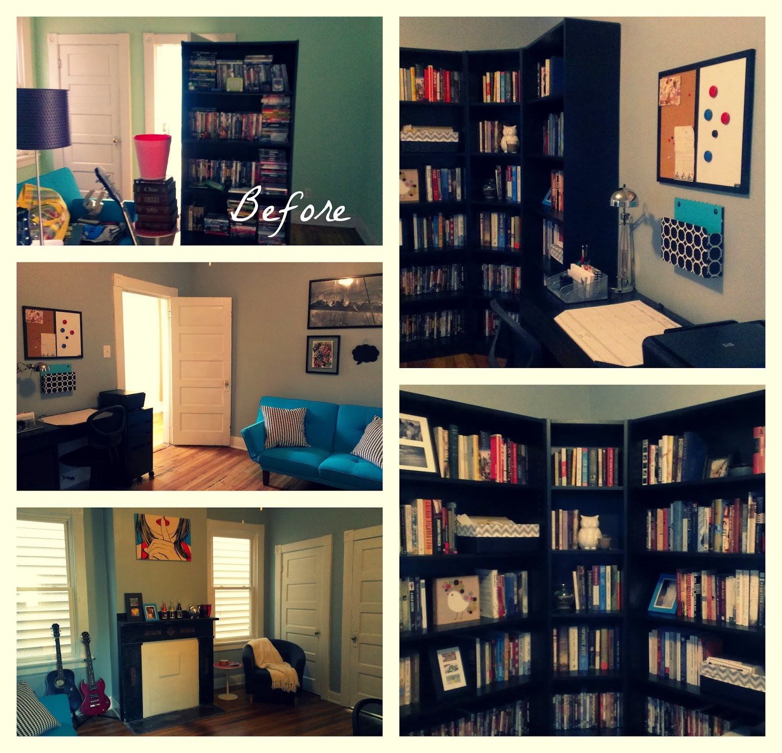 Made myself an office/library - finally! (several photos) : r/bookshelf