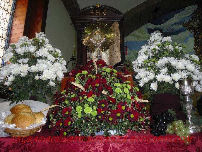 Sagrada Cena Bonanza: Altares