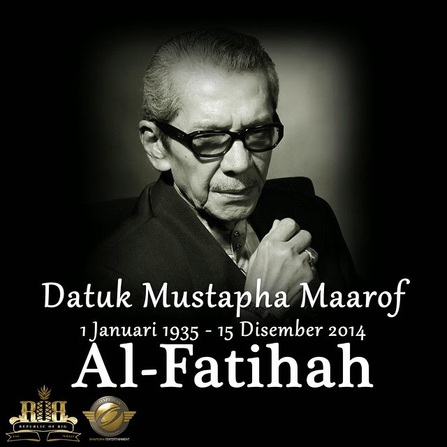 Takziah: Seniman Mustapha Maarof Meninggal Dunia - Glepor