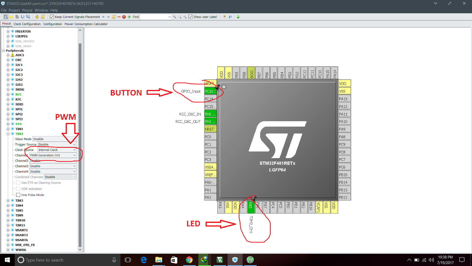 Pwm In Stm32 Controllerstech