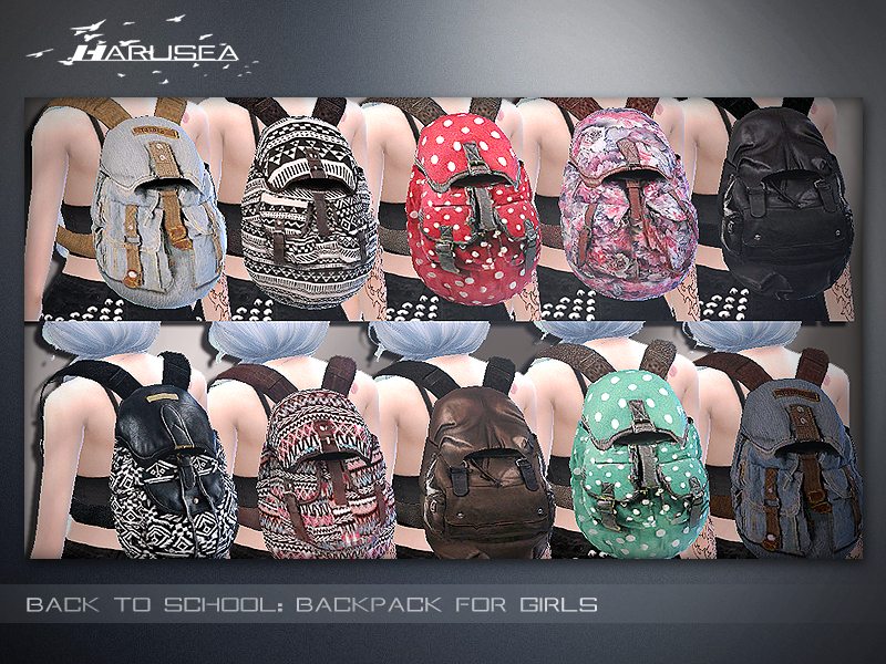 Sims 4 Backpack Decor