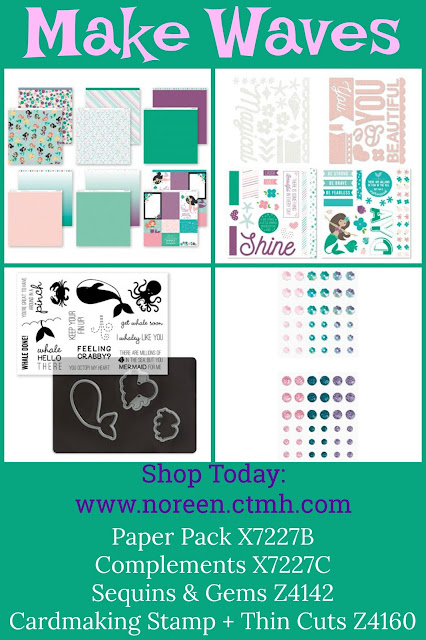 Noreen's Scrap N Chat: CTMH Make Waves In a Pinch Card