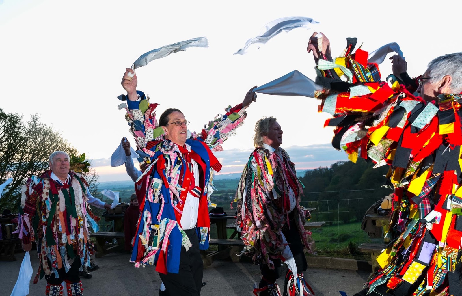 May Day Morris Dancing at Ham Hill