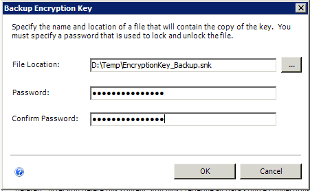 SQLBlog: How to backup Encryption Key in SQL Server Reporting Services
