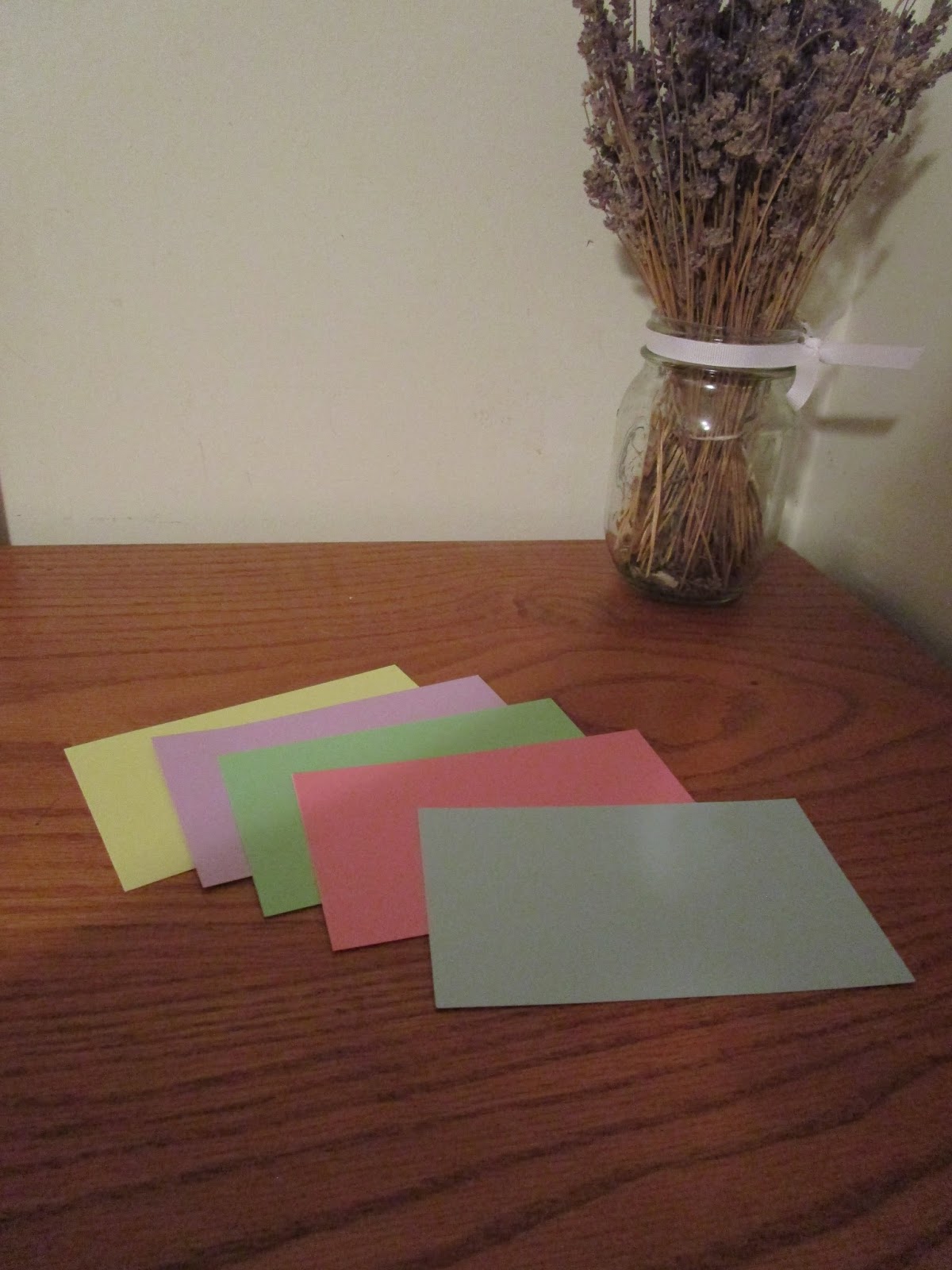 Prayer Tools: More on using colored note cards (Prayer Part V)