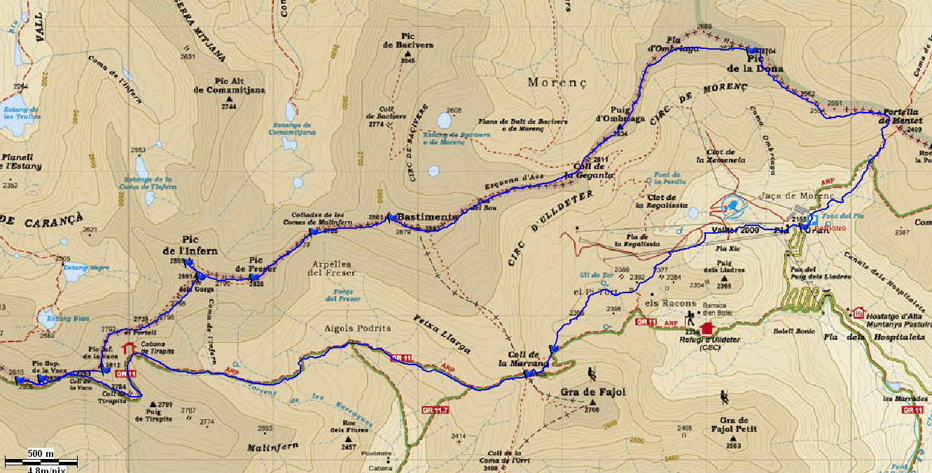 Posa't les botes!!: PIC DE LA DONA, BASTIMENTS, PIC DE FRESER, PIC DE L ...