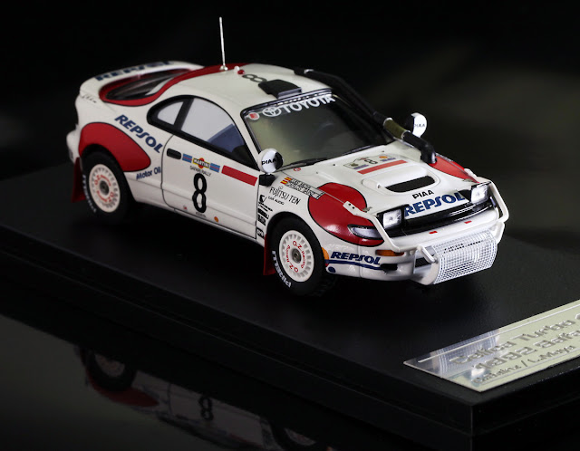 課長睪耕作: 1/43 TOYOTA Celica Turbo Safari Rally 1992 [hpi-racing]