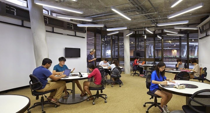 Megah, Ruangan Gedung Kampus ini Tak Memiliki Sudut