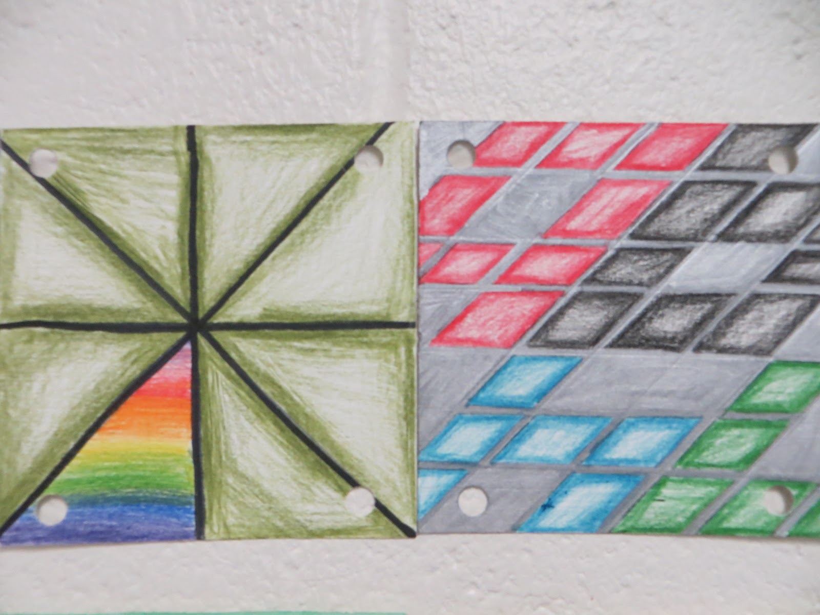 Shana's Art Room : Nine Squares