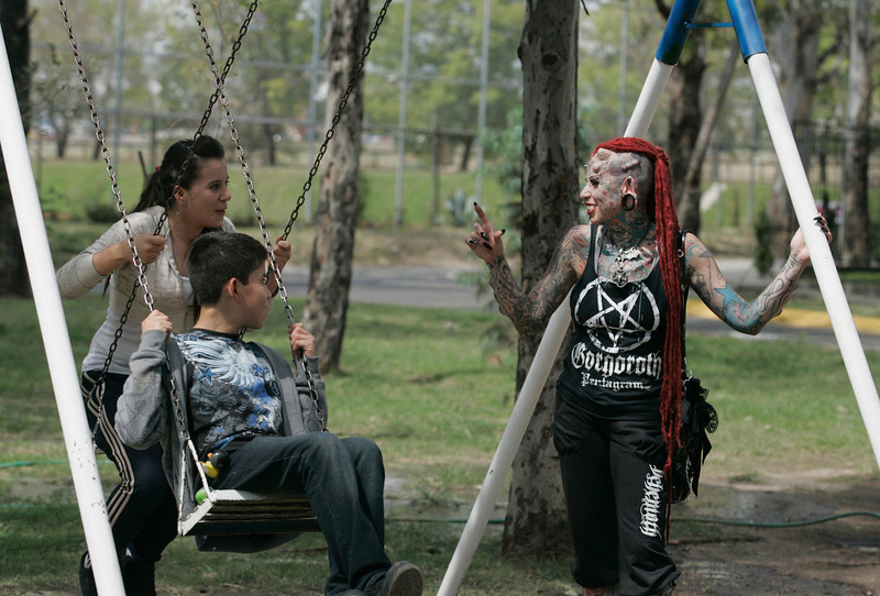 Maria Jose Cristerna Extreme Transformation Into Vampire